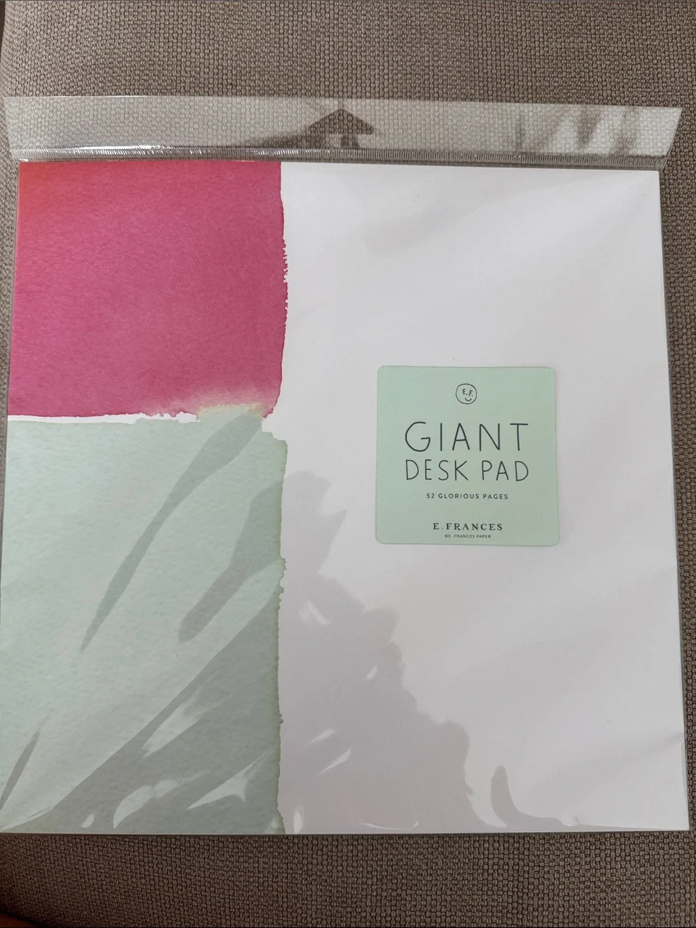 E. Frances | Office | E Frances Giant Desk Pad | Poshmark